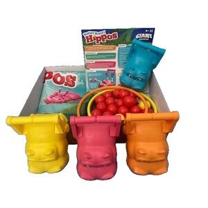 Hasbro | Games | Hungry Hungry Hippos Giant Edition Boardgame Hasbro ...